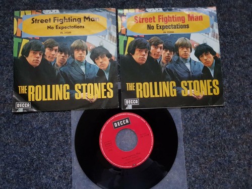 Rolling Stones - Street fighting man 7'' Single Germany/ 2 DIFFERENT ...