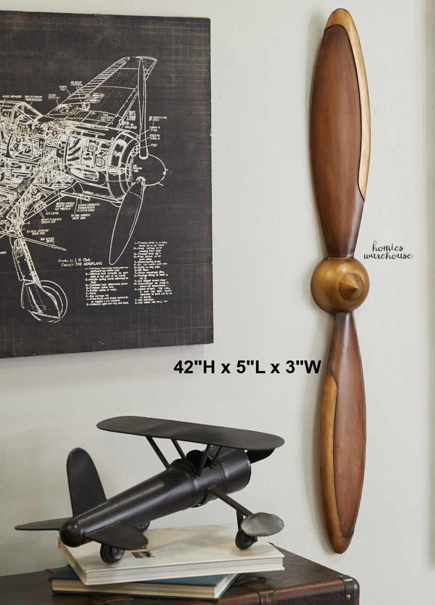 Vintage Airplane Propeller Decor