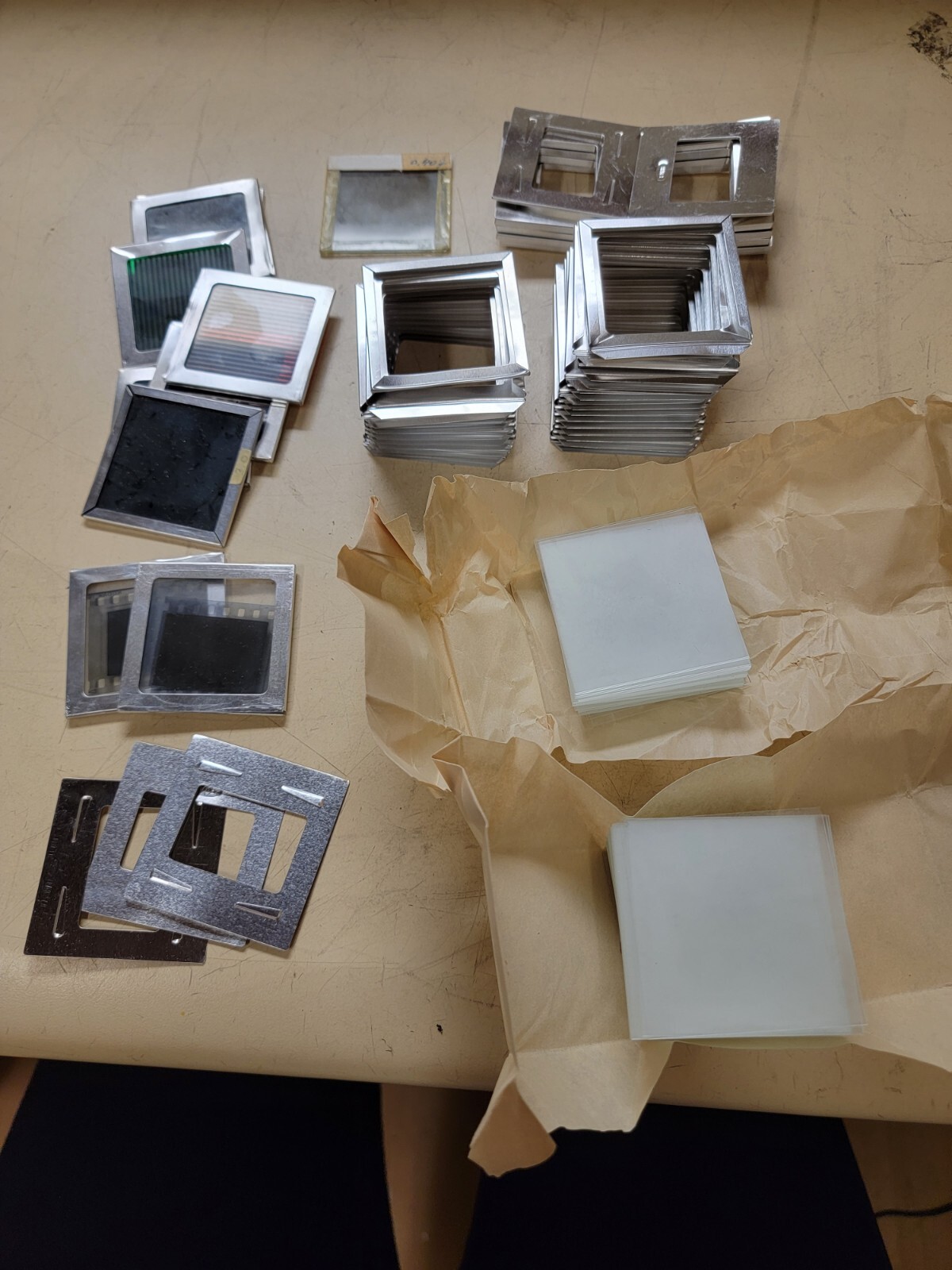 EMDE 35mm Ultra Thin Aluminum Slide Binders for Film Slide Protectors ...