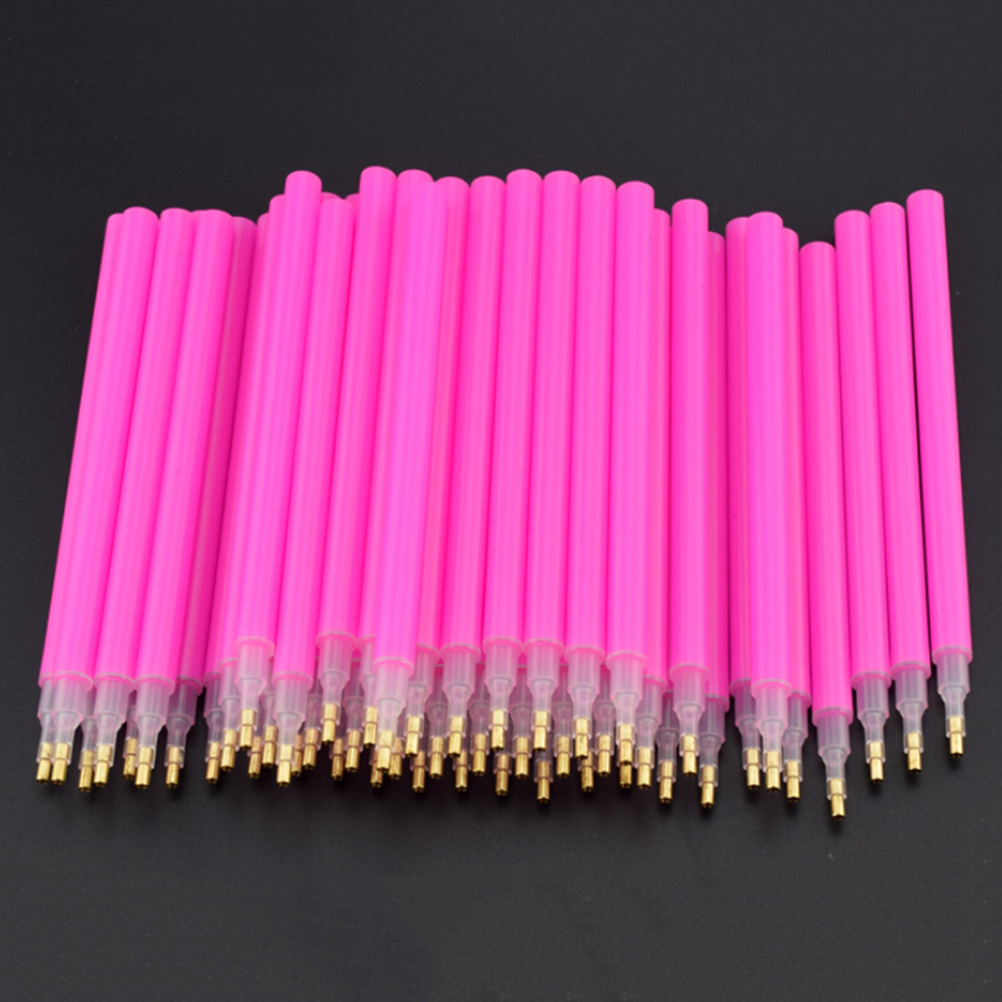 10 pcs Dotting Pens Nail Art Painting Dot Tool Set Acrylic Rhinesto~w ...