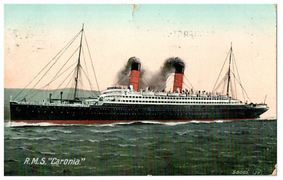 R.M.S. Carolina Ship Postcard. Posted 1912 | eBay