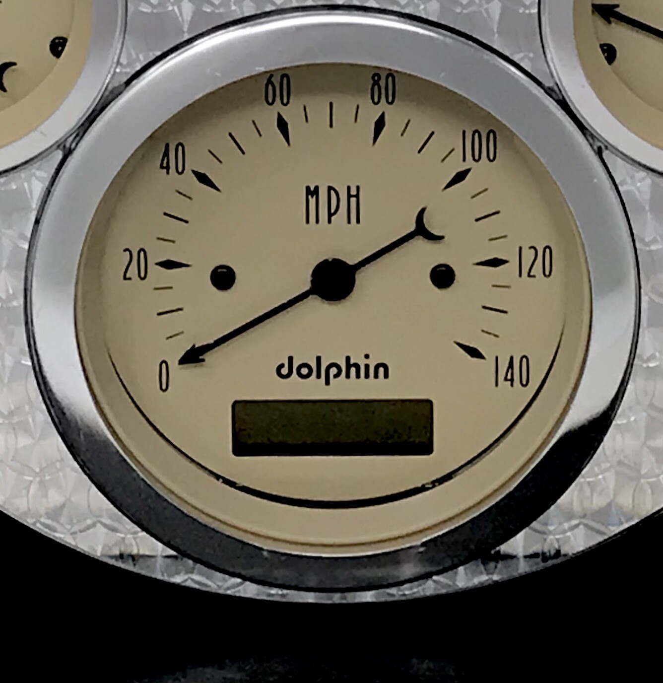 1949 1950 Chevy Car 5 Gauge Dash Panel Engine Turned Insert ...