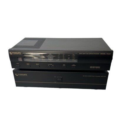 Fosgate Audionics Model Four Surround Processor And 560 Multi Channel ...