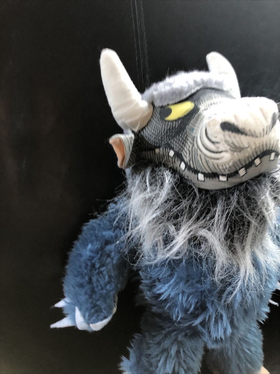 VTG Plush Maurice Sendak WILD THINGS 14” 1980 Blue Monster VTG Plush Maurice Sendak WILD THINGS 14” 1980 Blue Monster
