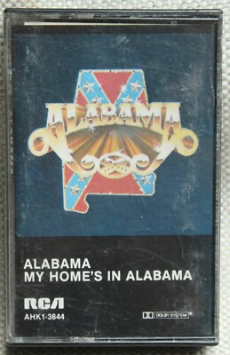 ALABAMA, MY HOME'S IN ALABAMA, CASSETTE TAPE, RCA 1980 - ORIGINAL! | eBay