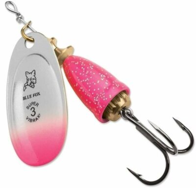 Blue Fox Classic Vibrax 06 Pink Chartreuse Candyback | eBay