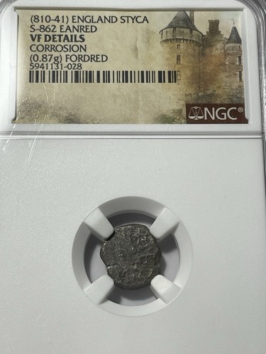 ANGLO-SAXON, Northumbria. Eanred, 810-841, Styca, S-862, NGC VF Details ...