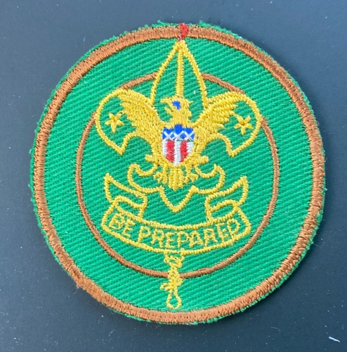 NEW OLD STOCK VINTAGE PATCH 2.75 " ROUND BE PREPARED EAGLE | eBay
