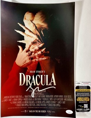 Gary Oldman Signed Bram Stoker's Dracula 11x17 Movie Poster B Autograph ...