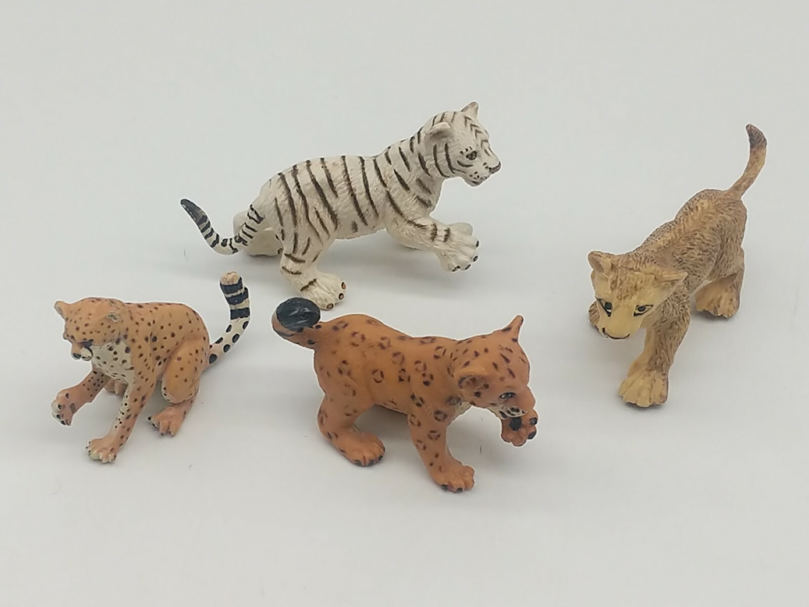 1996 Lot of Safari LTD Tiger and Leopard figures Set Of 4 | eBay