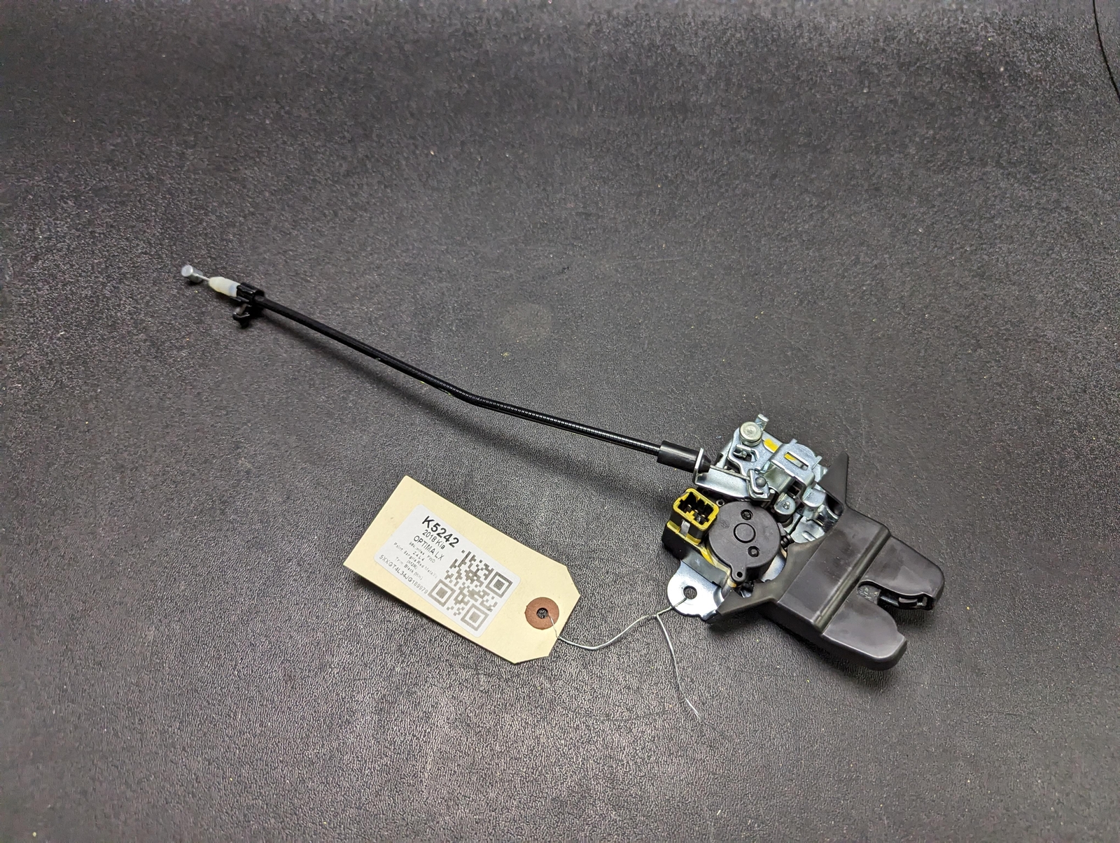 Rear Trunk Deck Lid Lock Latch 2018 Kia Optima 81230-D4000 2016 2017 ...