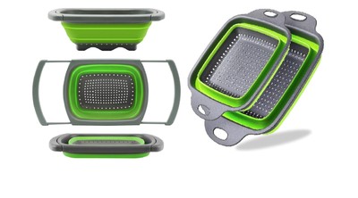 Colander collapsible - Collapsible Colanders Set of 3-1 PC 4 Quart ...