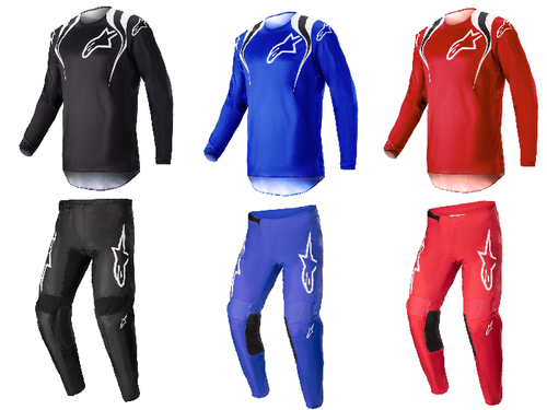 Alpinestar Fluid Narin Adult Pant & Jersey Riding Gear Combo Dirt Bike ...