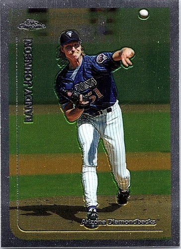 1999 Topps Chrome #418 Randy Johnson Arizona diamondbacks | eBay
