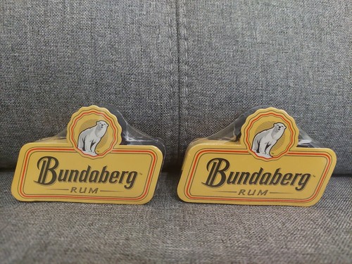 2 Bundaberg Rum Compressed Bar Towels - Bundy Bear not Glass Towel ...
