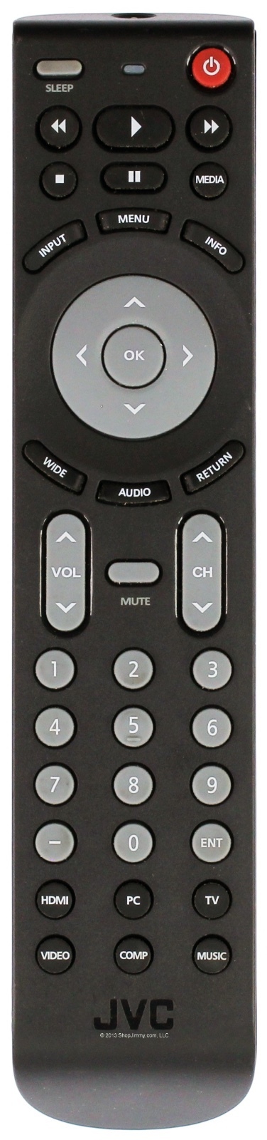 New Original JVC Remote RMT-JR01for JLC32BC3000 JLC32BC3002 JLC37BC3000 ...
