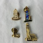 Lighthouse Pins and Brooch Lot of 4 Gold Tone Jewelry | eBay