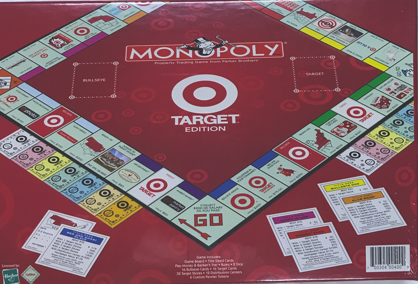Monopoly Target Edition USAopoly 2007 Made Exclusively For Target ...