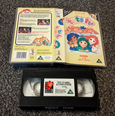 TOTS TV CAMEL AND OTHER STORIES TILLY TOM TINY VHS VIDEO KIDS CHILDREN ...