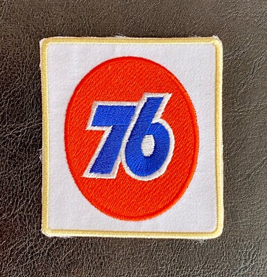 Embroidered Patch - Union 76 - Motor Oil - Gasoline - Racing - NEW ...