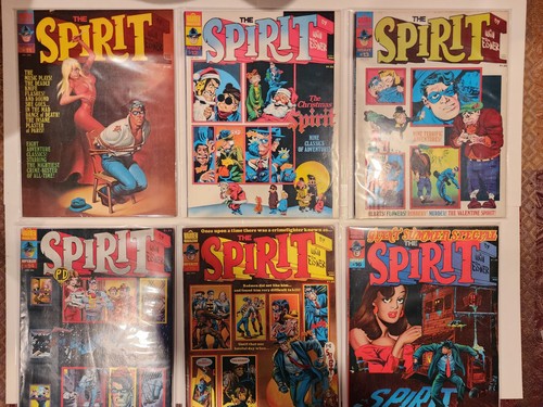 The Spirit Will Eisner Comic & Magazines #11 Thru 16 (1974) | eBay