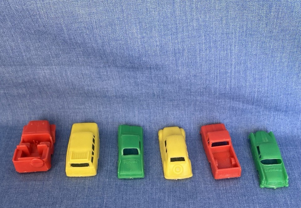 14 Vtg MPC Miniature Plastic Cars w/Name & Country U.S.A.Germany Great ...