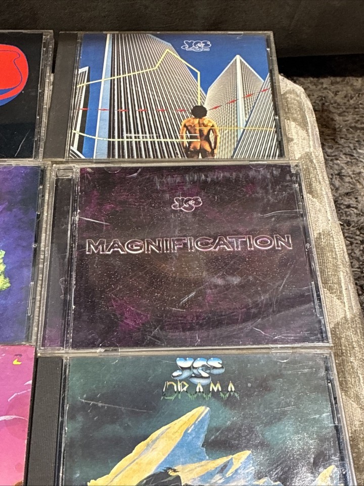 LOT 11 YES CD'S KEYS TO ASCENSION 2 THE LADDER CLOSE TO THE EDGE ...