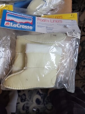 Lacrosse Youth Size 7 Foam Liner For Winter Boots - NEW Pack 91824 ...