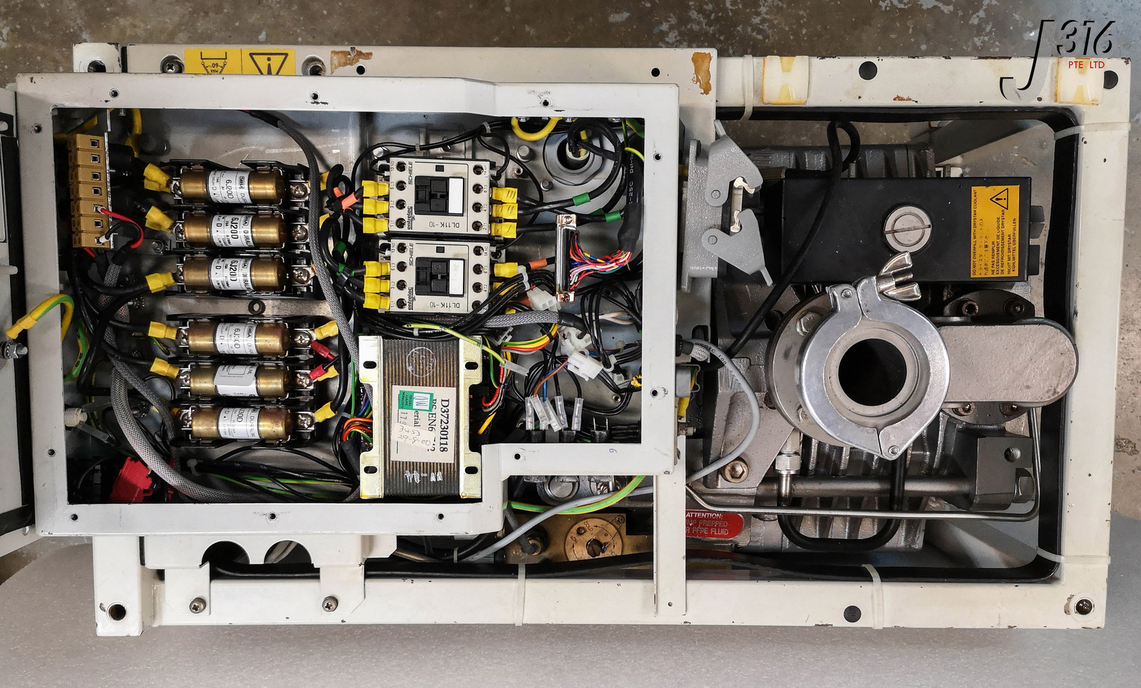 IQ Series Edwards IQDP40 Dry Vacuum Pump D37207000 30914 Hours Tested ...