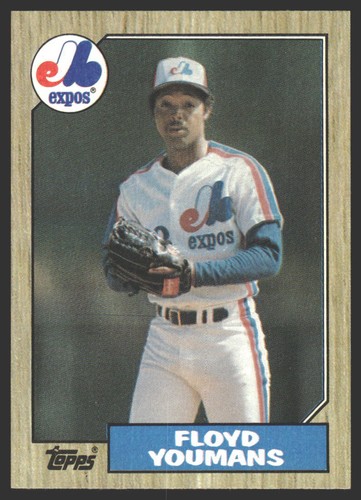 Floyd Youmans #105 1987 Topps Montreal Expos | eBay