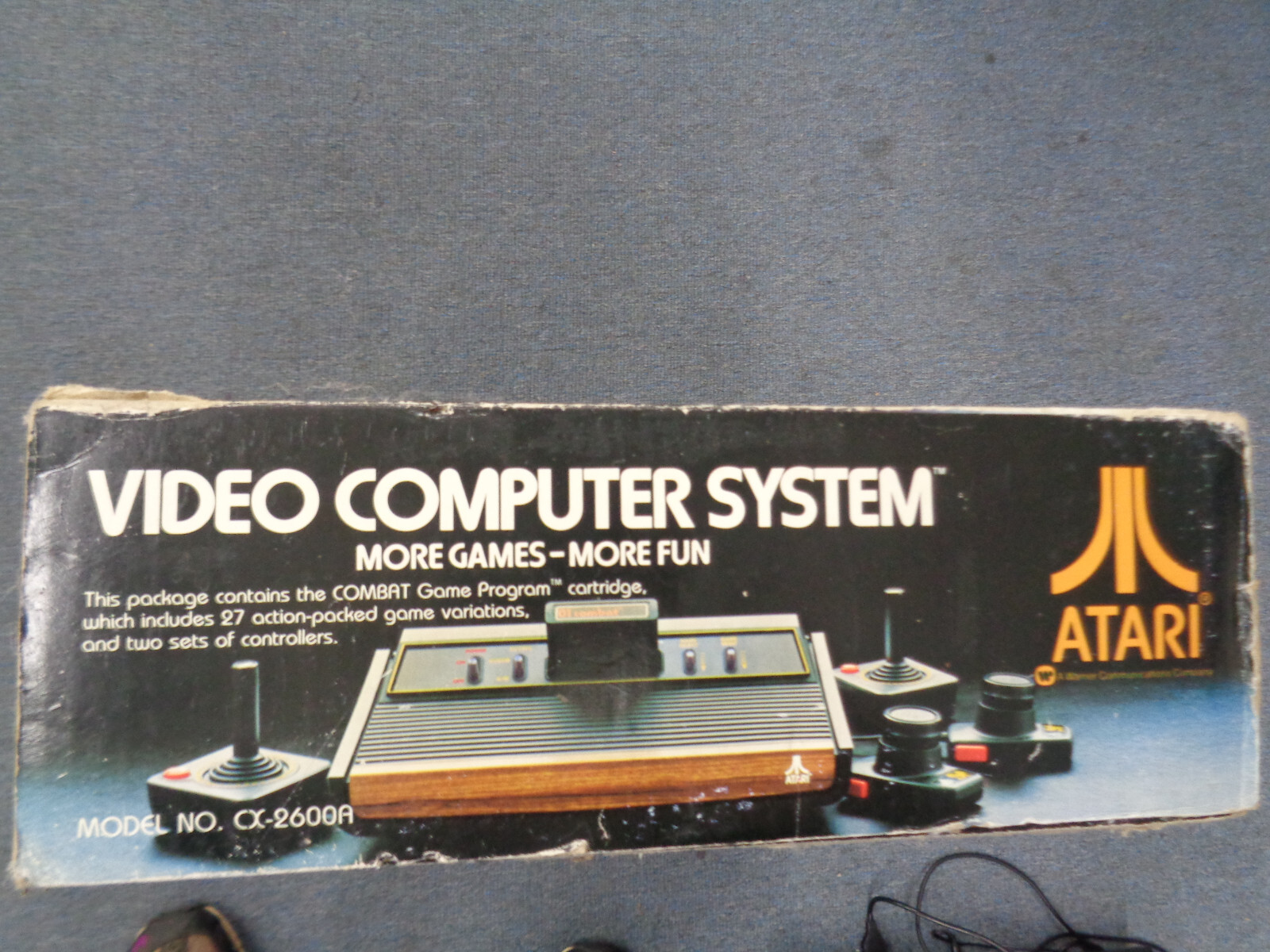 Vintage ATARI Video Computer System Complete with Box+ one controller ...