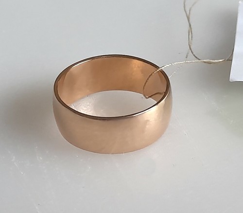 VINTAGE SOVIET UNION SOLID ROSE GOLD 583 (14K ) ENGAGEMENT RING SIZE 17 ...