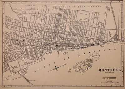 1900-Now - Map Of Montreal