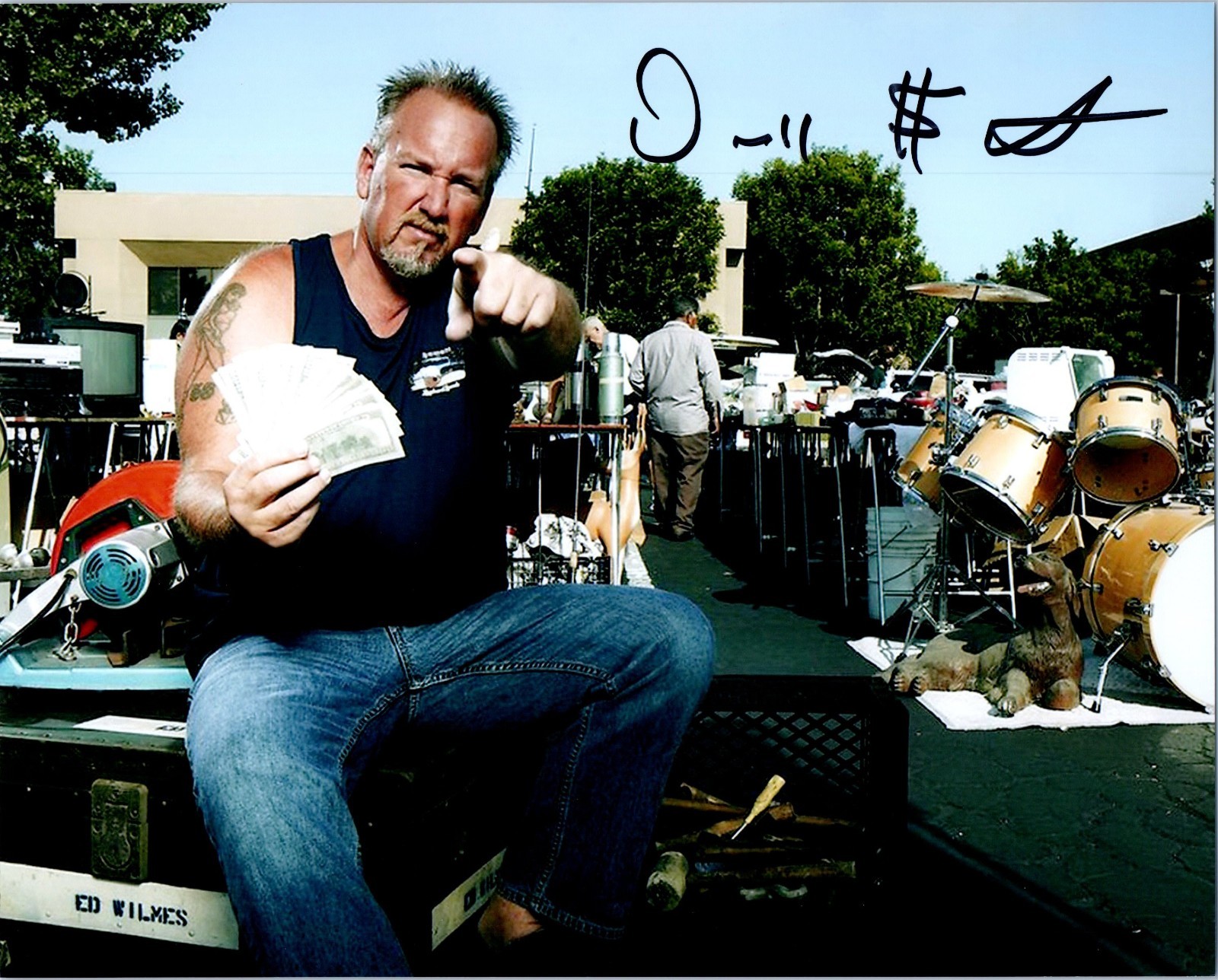DARRELL SHEETS Signed Autographed STORAGE WARS 8x10 Photo F | eBay
