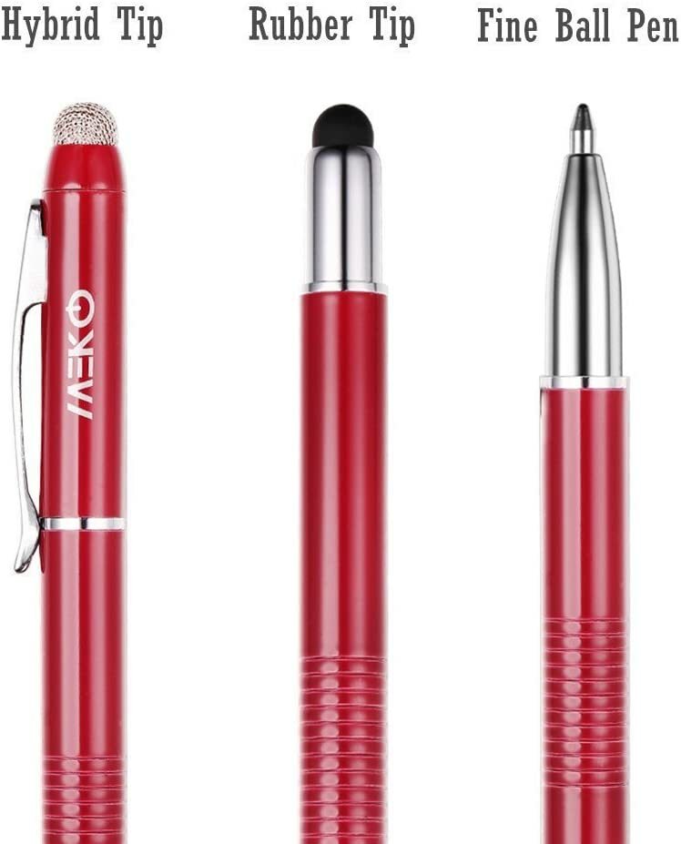 3-in-1 Stylus Pen Universal Use Micro Fiber Tip Rubber Fine Tip | eBay