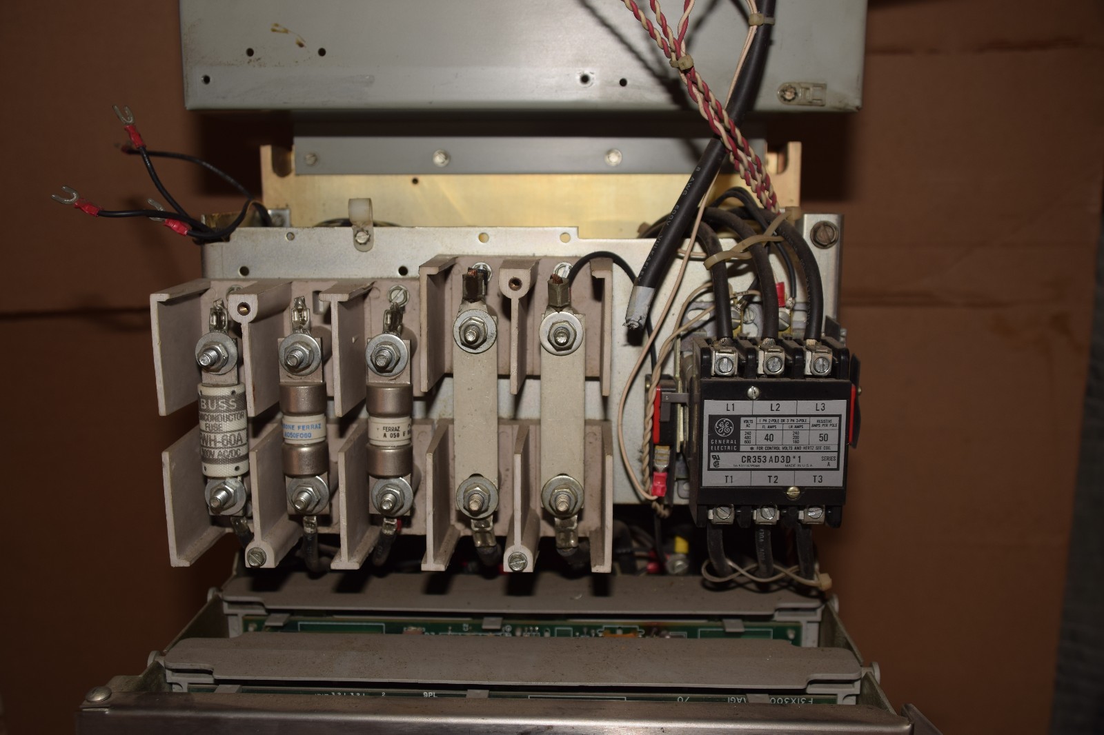 GE GENERAL ELECTRIC DC-300 Adjustable speed drive 7VXAS057CD06 15HP ...