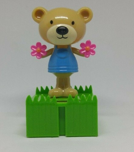 Set of 3 Different Solar Powered Dancing Figures Tree Bear-chipmunk 4 ...