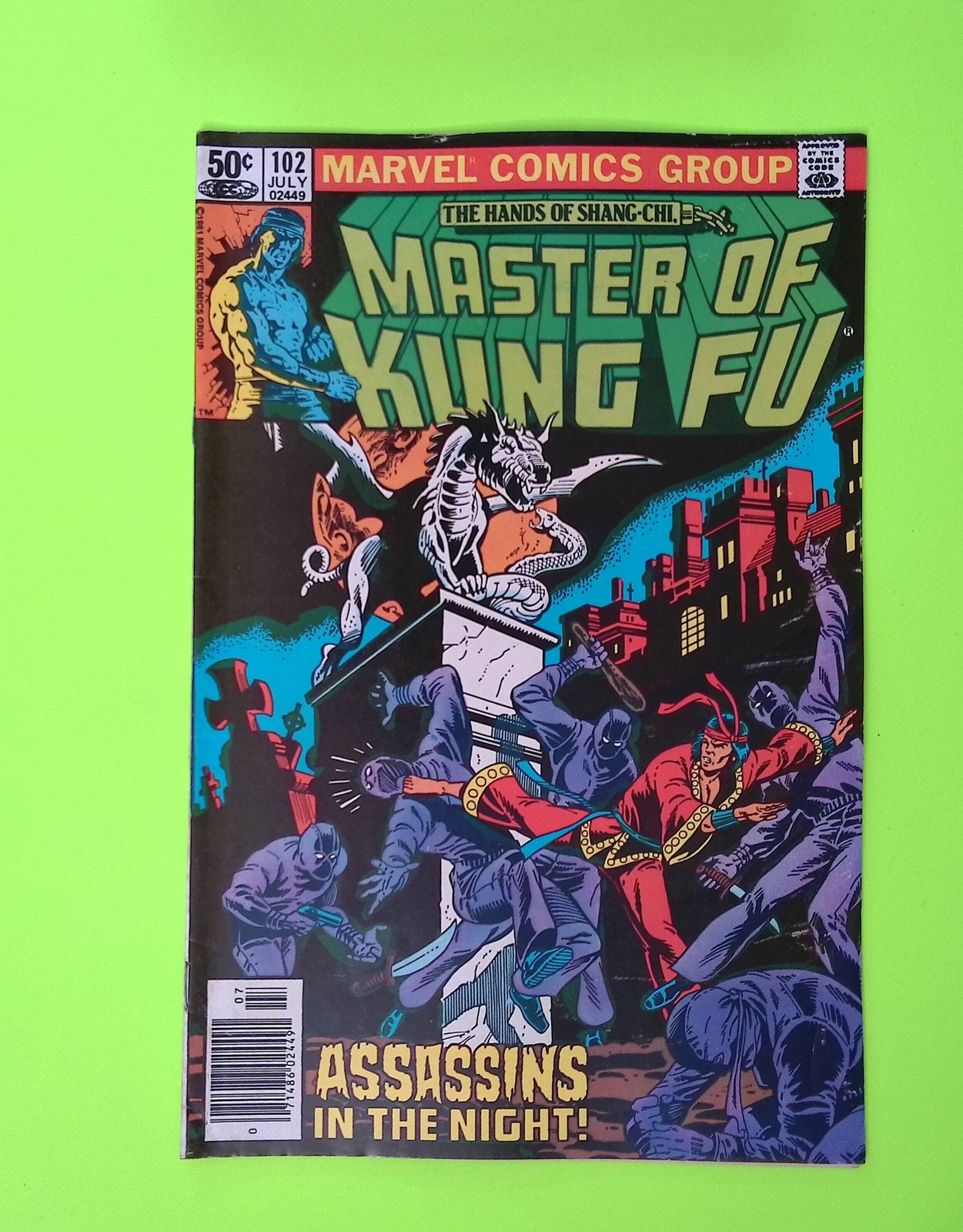 Master of Kung Fu #102 Vol. 1 1981 Marvel Comics 1st App Newsstand SD21 ...