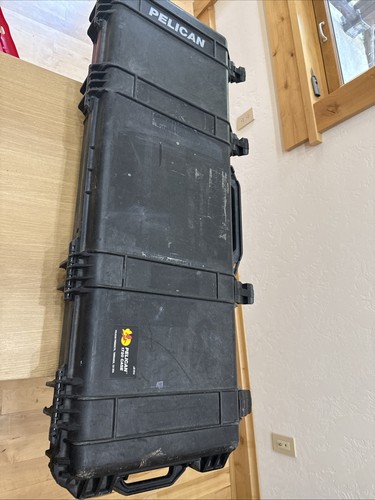 Pelican 1720 Rifle Case Protector Rolling Black Long Grade AB Free Ship ...