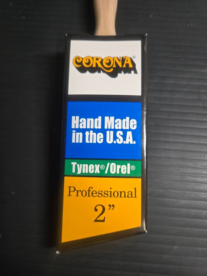 Asst Corona 2.5" To 2" Straight and Angled Professional Paint Brushes ...