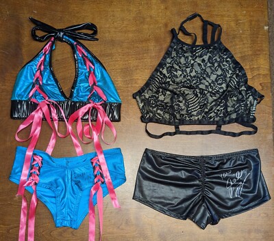 WWE TNA TARYN TERRELL VS GAIL KIM RING WORN & SIGNED GEAR | eBay
