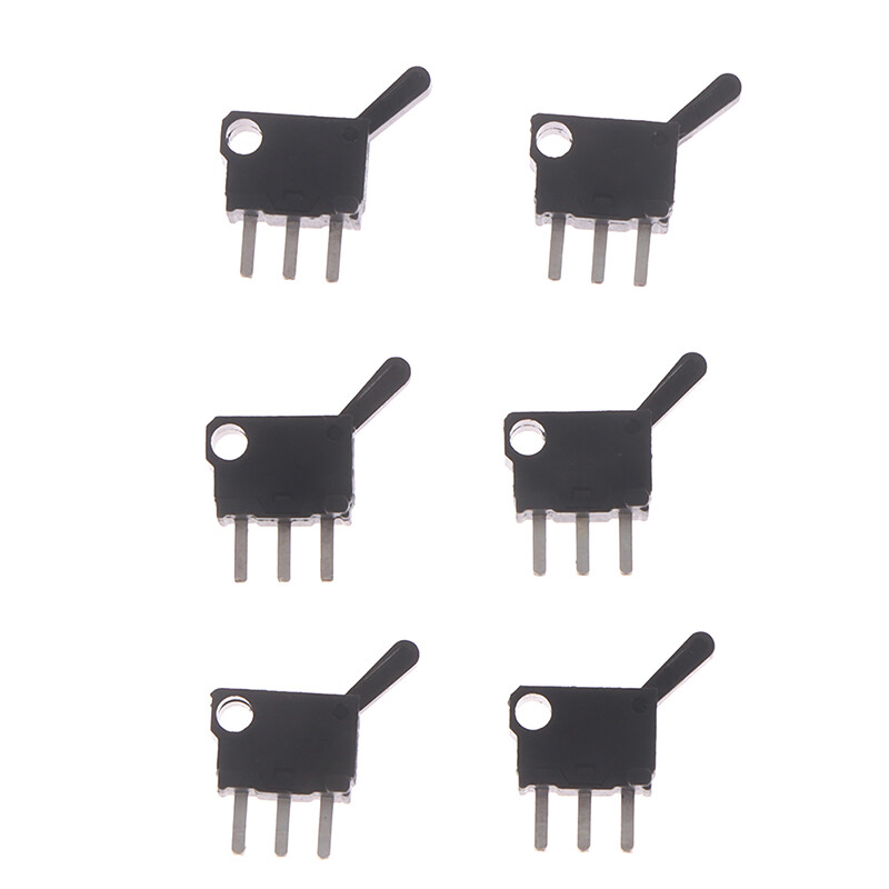10pcs Micro Switches Miniature Small Limit Travel Switch with Hole ...