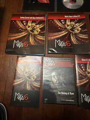 Alias Maya 6.5 3D Modeling/Animation/ No Dongle Software Education Win ...