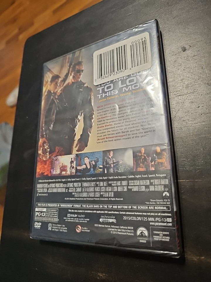 Terminator Genisys (DVD, 2015) Arnold Schwarzenegger * Brand NEW* | eBay