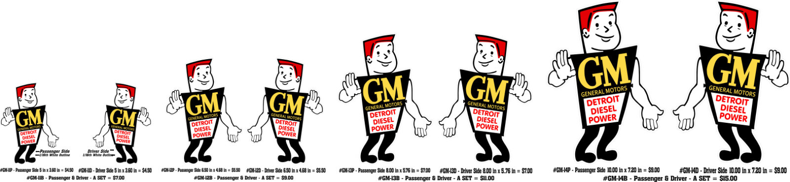 General Motors Jimmy Diesel Detroit Diesel Power GM Vintage 1950's ...