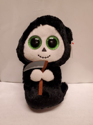 2015 Retired Beanie Boos Grimm The Reaper With Sickle | eBay