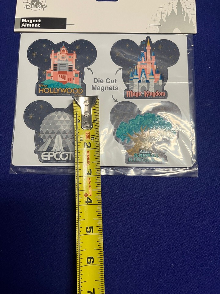 Disney Parks 2024 Walt Disney World Park Icons Mini Magnets NEW | eBay