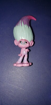 Dreamworks Troll Movie Figure Satin On Flower Base pvc 2" (38 | eBay