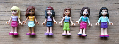 Lego Friends Girl Female Minifigures Lot Of 6 SO19 | eBay