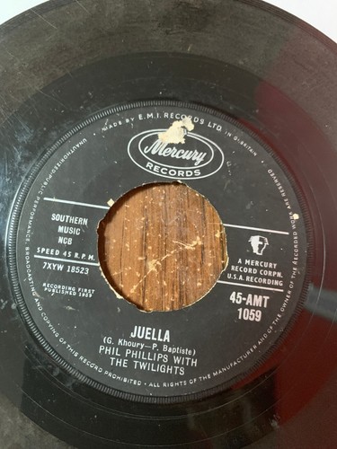 1959 Phil Phillips With The Twilights "Juella/Sea Of Love" 45 RPM 7 ...